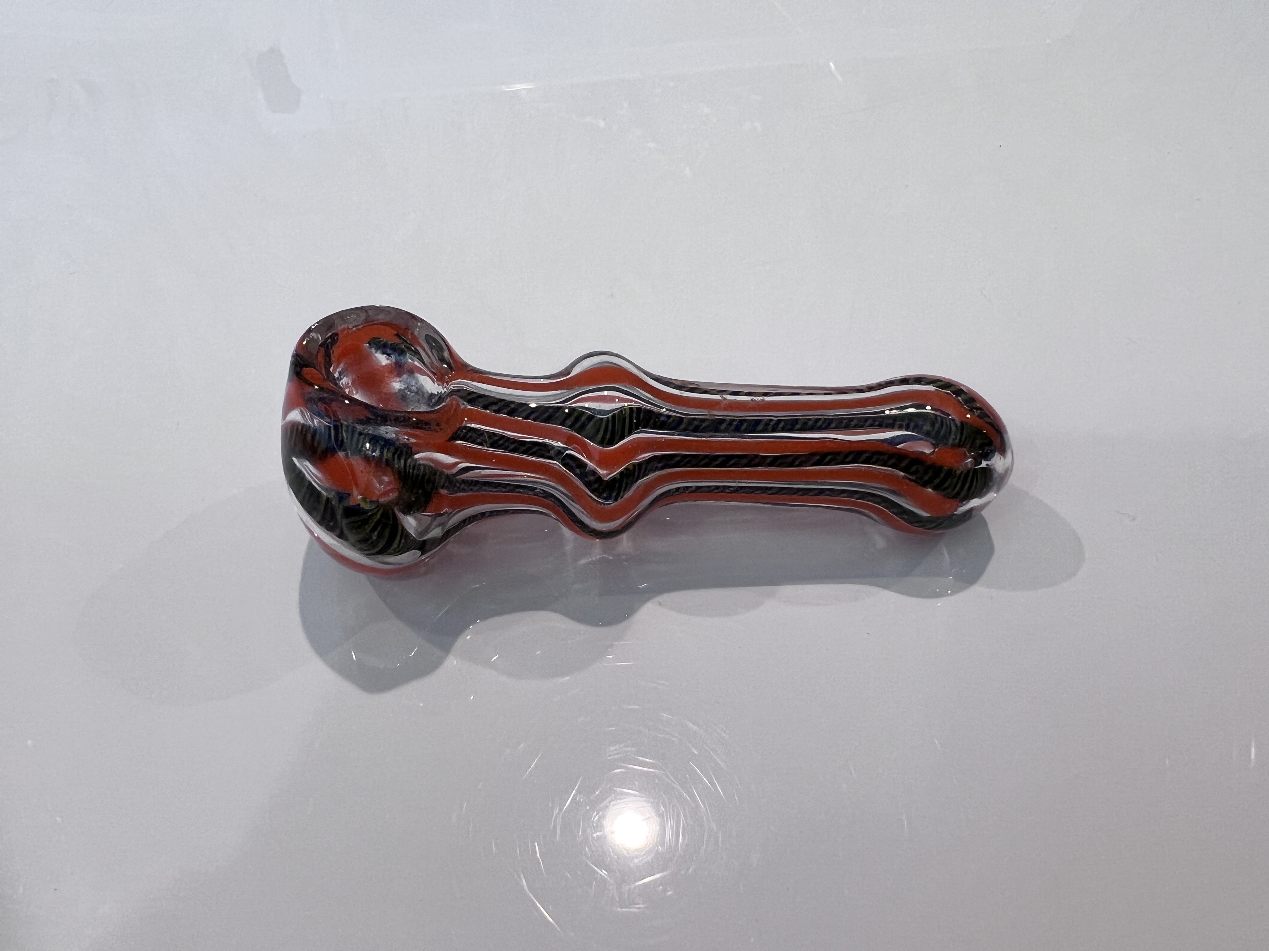 3 5 Inch Glass Bowls Red Black Pipe 3 5 Inch Glass Bowls Red Black Pipe